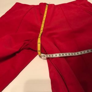 Work Order | Pants & Jumpsuits | Work Order Side Zip Red Pants Size 2 ...